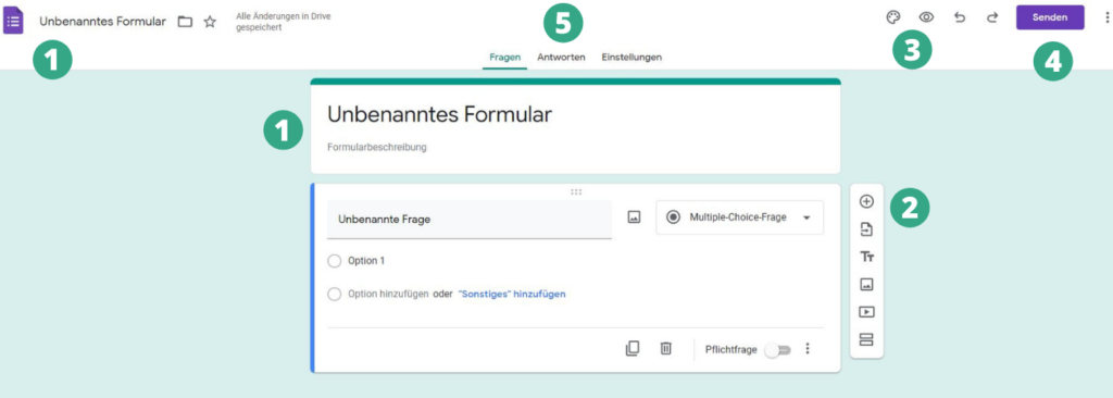 Geheimtipp Google Formulare / Google Forms - Capricorn Marketing
